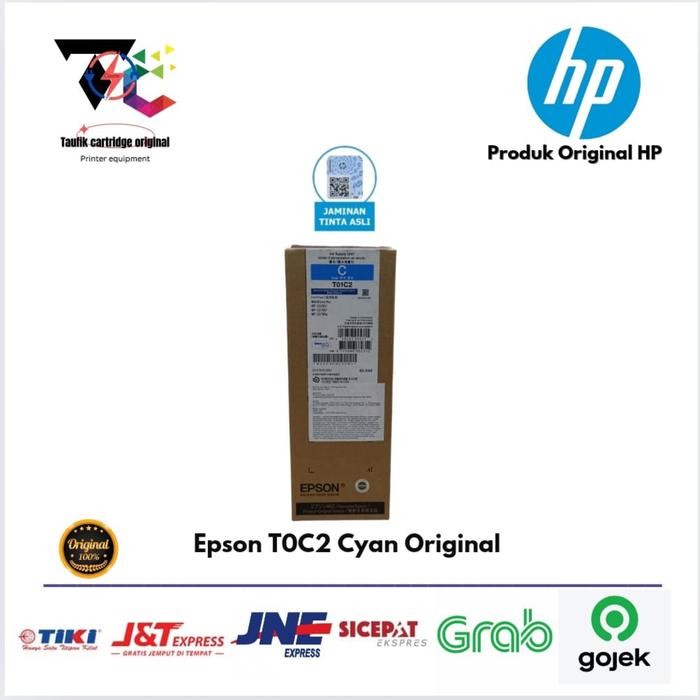 Jual Tinta EPSON T01C Standard Tinta printer Epson WF C579R 579R ...