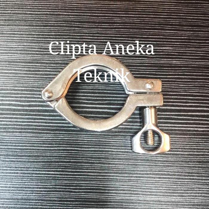 Jual Triclamp | clamp ferrule | penjepit ferrule 304 ukuran 1 inch ...