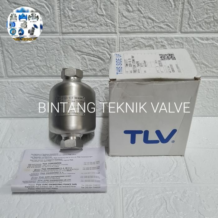 Jual FREE FLOAT STEAM TRAP TLV 1/2" INCH SS3V-10 /B DN15 STAINLESS ...