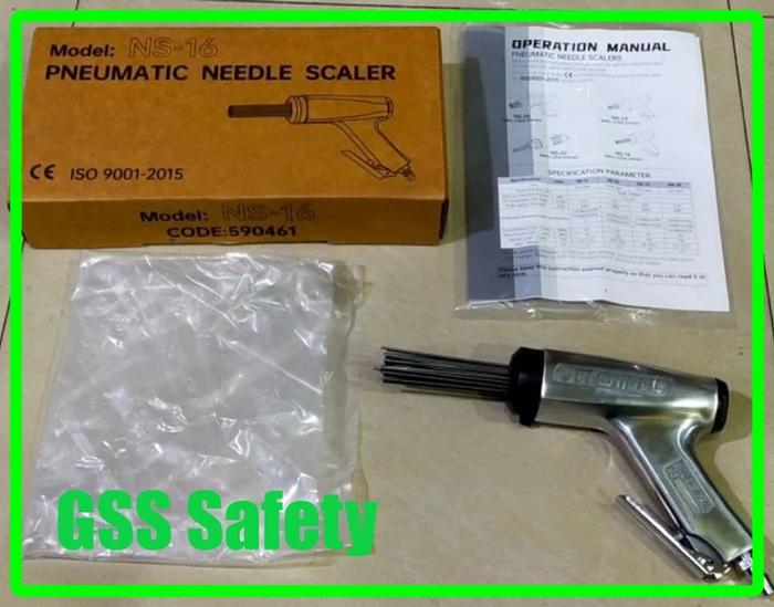 Jual Pneumatic Jet Chisel NS-16 / JC-16 Needle Scaler for Jet Chisel ...