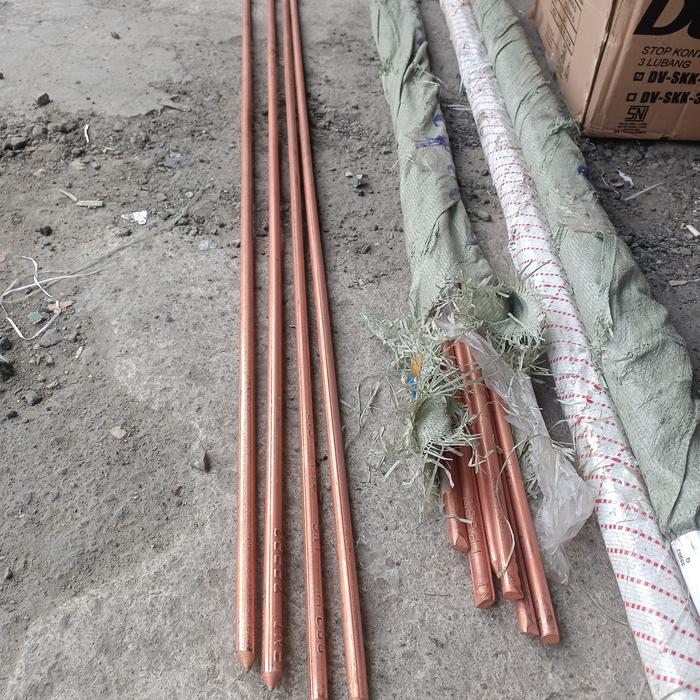 Jual besi arde 12mm /besi grounding/ panjang 1.4 meter - Kota Bogor ...