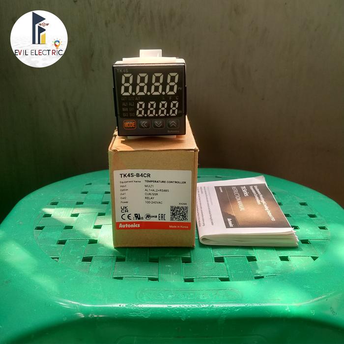 Jual TEMPERATURE CONTROLLER TK4S-B4CR AUTONICS 100-240VAC - Jakarta Pusat - Evil Electric ...