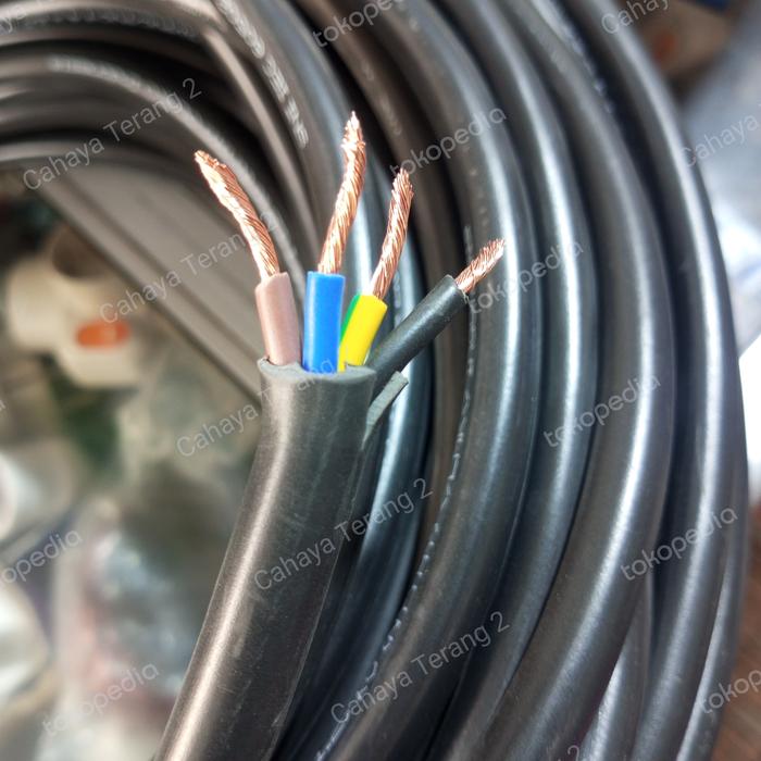 Jual Kabel Listrik Serabut NYYHY 4x2.5mm 4 x 2.5 mm SUTRADO (PER METER ...