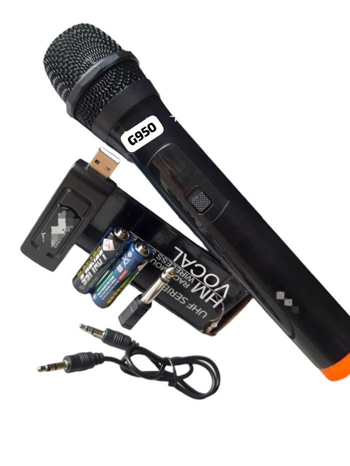 Jual G950 MIC MIK MIX MICROPHONE WIRELESS VOCAL KARAOKE SISTEM QUALITY ...
