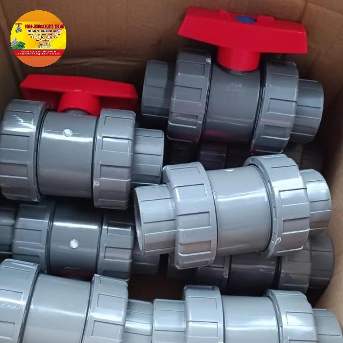 Jual Double Union Ball Valve 1,5 Inch / Ball Valve True Union 1½" Zuki ...