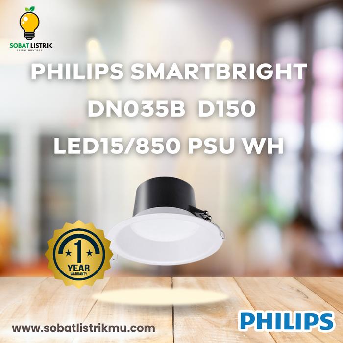 Jual LAMPU SOROT LAMPU PHILIPS DN035B D150 LED8/850 PSU WH - Kab ...