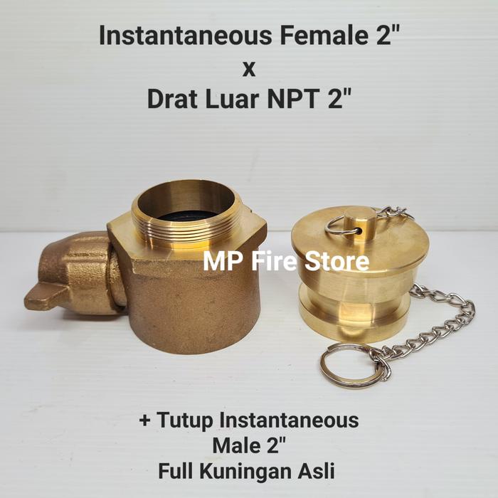 Jual ADAPTOR INSTANTANEOUS JOHN MORRIS FEMALE 2 in DRAT LUAR NPT ...