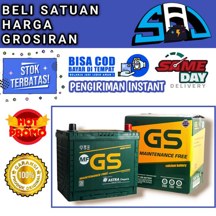 Jual Aki mobil gs mf / kering astra ori 55d23L 12v 60ah Carens ELANTRA TRAJET NEW SANTA ...