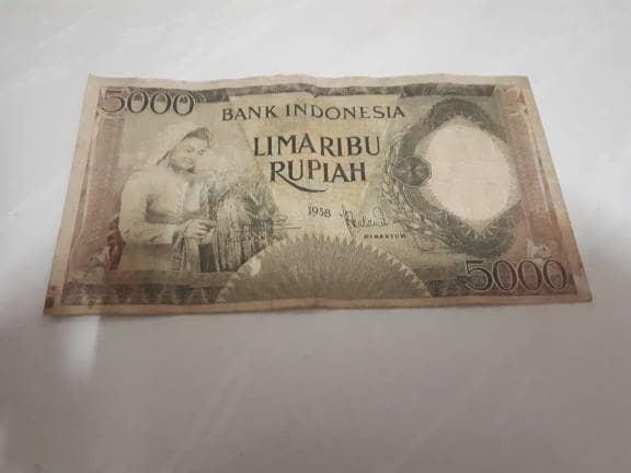 Jual Uang Kuno Jadul Rp 5000 Lima ribu rupiah koleksi - Jakarta Barat ...