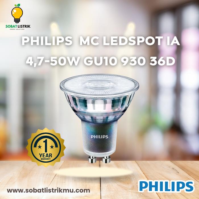 Jual LAMPU PHILIPS MC LEDspot IA 4,7-50W GU10 930 36D - Kab. Bekasi ...