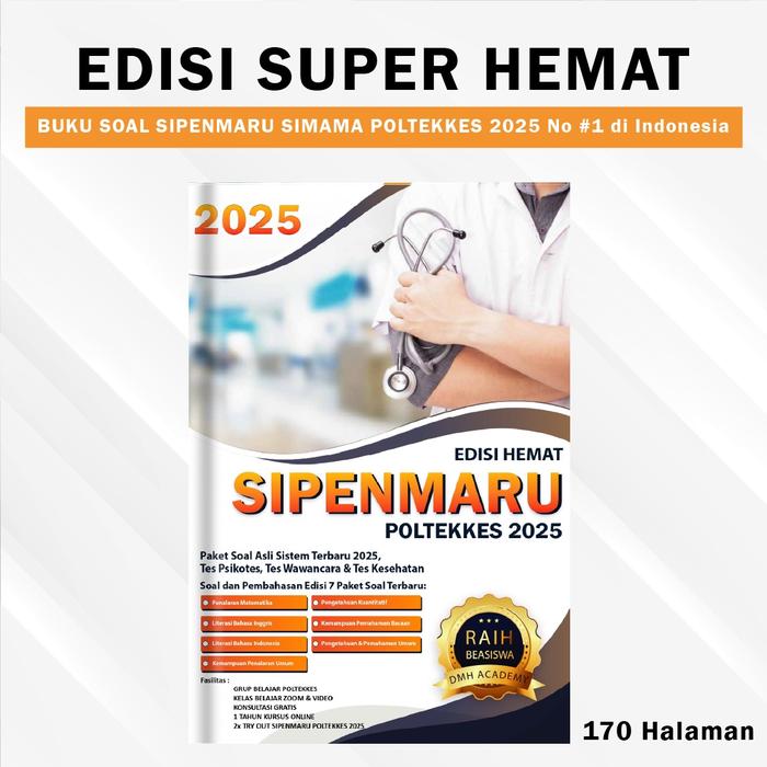 Jual BUKU SOAL SIPENMARU/SIMAMA TAHUN 2023/2024 + PEMBAHASAN - Kota ...