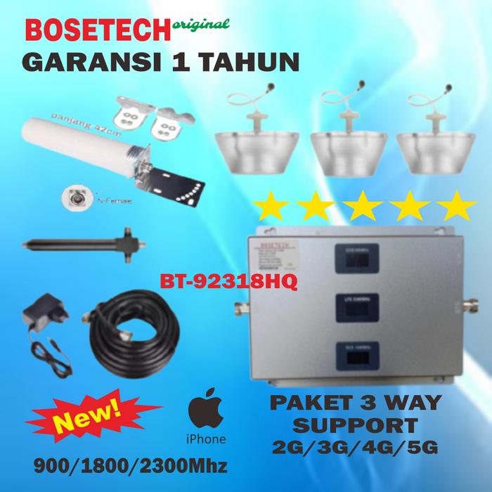 Jual BOOSTER PENANGKAP JARINGAN SIGNAL SINYAL HP 2G 3G 4G 5G LTE 3 WAY OMNI TAIWAN ORI - Jakarta ...