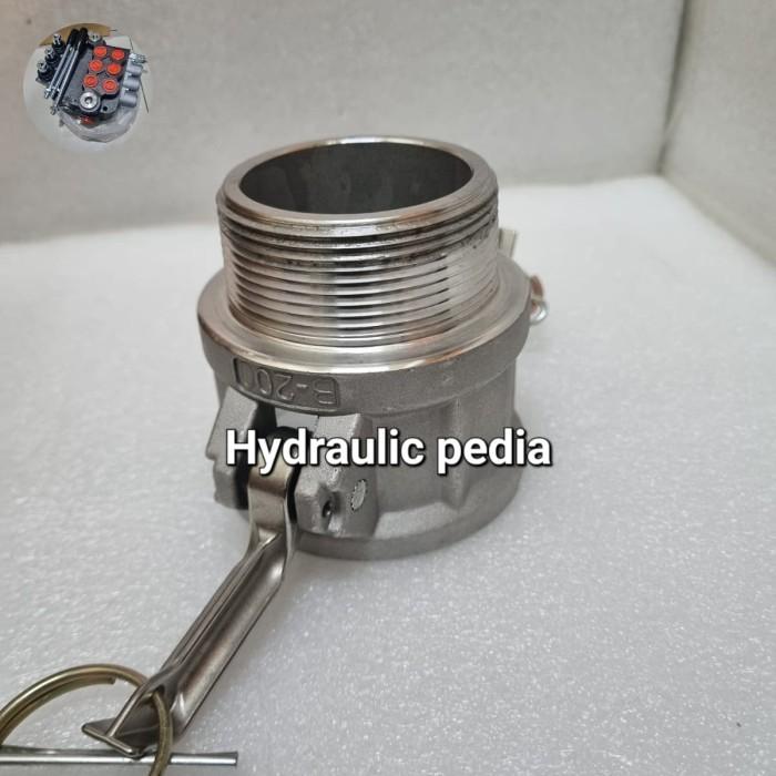 Jual B 400 Camlock Aluminium // Camlock 4" inch type B Aluminium ...