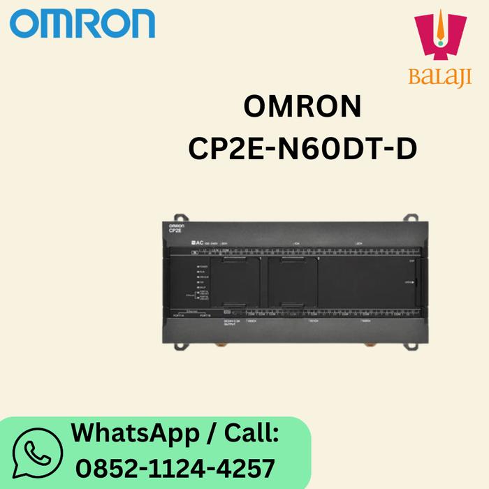 Jual Module PLC OMRON CP2E-N60DT-D - Kota Bekasi - Balajik Elektrik | Tokopedia