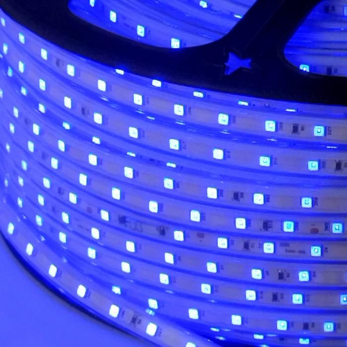 Jual LED Strip 5050 White Lampu Selang Hias Putih Biru Warm White ...