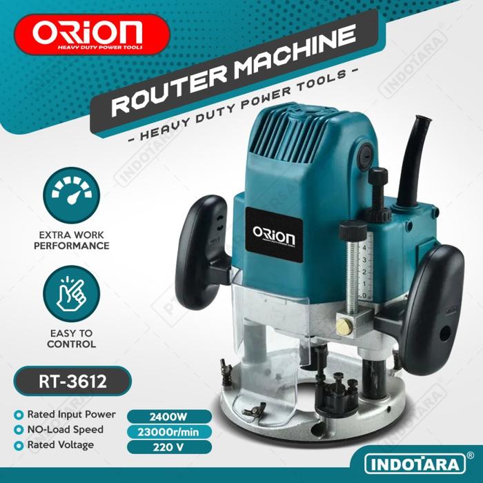 Promo Mesin Profil Router Trimmer Kayu - Orion RW-3709 - RT-3612 Cicil ...