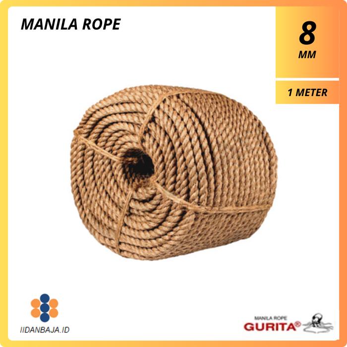 Jual MANILA ROPE 8 MM ( TALI DADUNG TAMBANG TAMPAR ) - Kota Tangerang ...