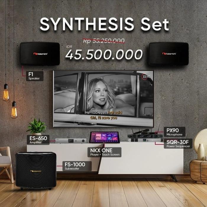 Jual Paket Home Karaoke Nakamichi Synthesis set | Karaoke Karaoke vvip - Kota Bandung - SUMBER ...