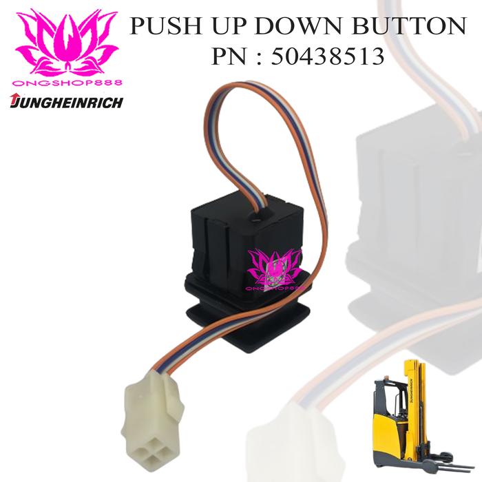 Jual JUNGHEINRICH 50438513 Push Button Up Down Forklift Tombol Naik ...