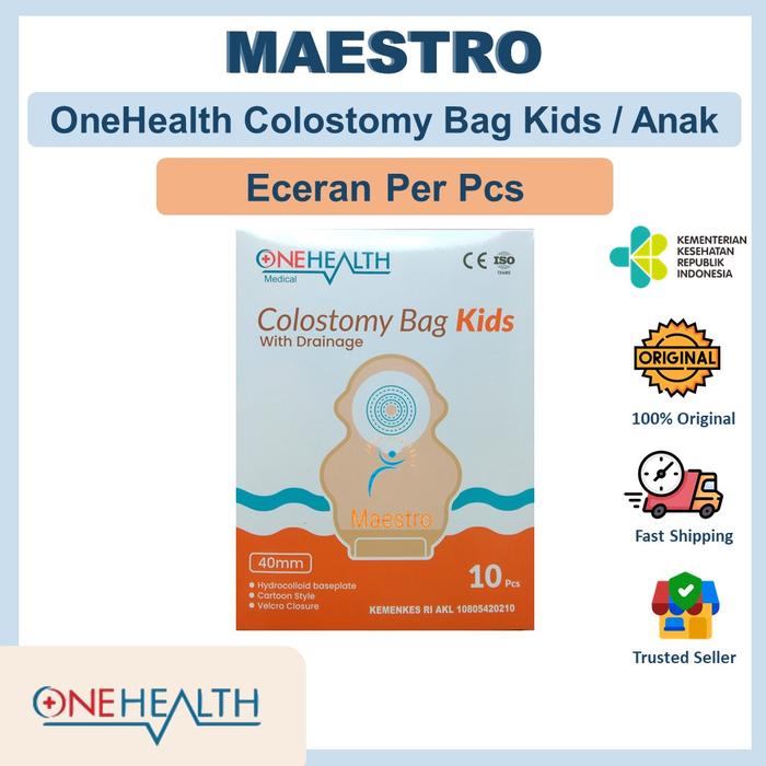 Jual Colostomy Bag Kids OneHealth Kantong Kolostomi Anak Ostomy Stoma ...