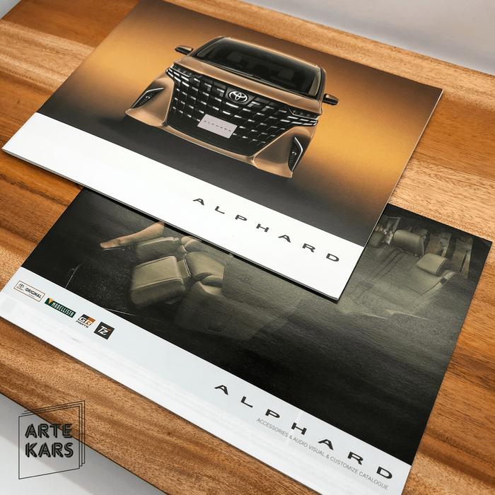 Jual Toyota Alphard AH40 - JDM Catalog Brochure - Brosur Katalog Mobil ...