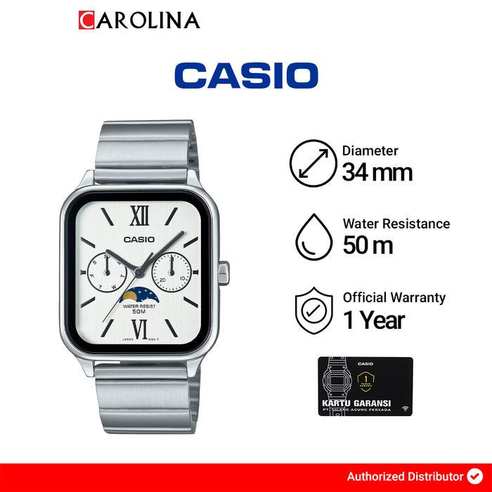 Promo Jam Tangan Pria Casio To The Moon and Back Series MTP-M305D-7A2 ...