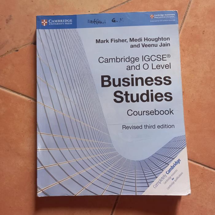 Jual Buku Cambridge IGCSE and O Level Business Studies Coursebook ...