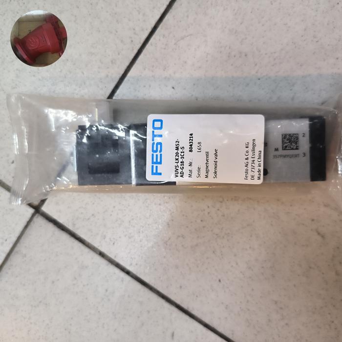 Jual SOLENOID VALVE FESTO VUVS-LK20-M52-AD-G18-1C1-S / FESTO VUVS ...