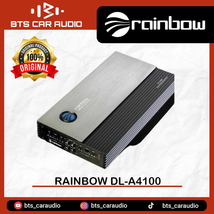 Jual Power 4Chanel Rainbow DL-A4100 power amplifier design jerman ...