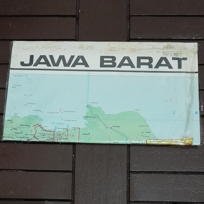 Jual Peta Map Provinsi Jawa Barat - Kota Depok - MTstore_secondhand ...