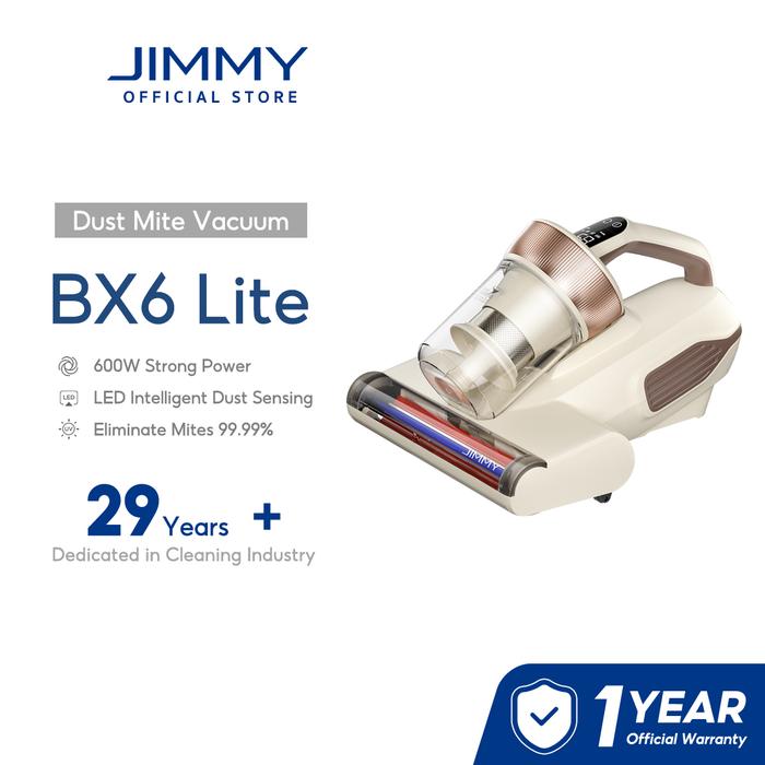 Promo JIMMY BX6 Lite Ultrasonic Anti Dust Mite UV Vacuum Cleaner Bed Penyedot Debu Tungau Bed ...