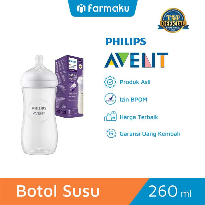 Promo Philips Avent Bottle Natural 3.0 9Oz SCY903/01 1 Pcs - Botol Susu ...