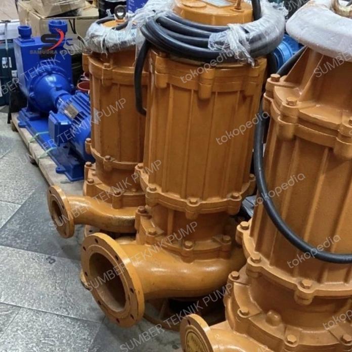Jual Sewage Pump 4" Pompa Celup Air Kotor Submersible Pump 3kw Limbah ...