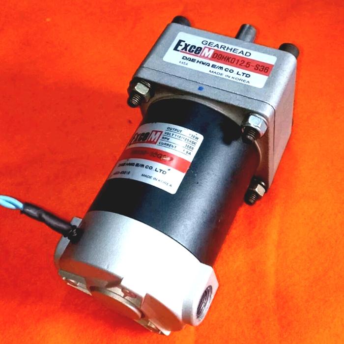 Jual Excem D9130-33GS Motor DC Ratio 12.5:1 3000RPM Korea - Jakarta ...