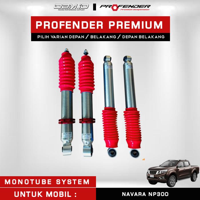 Promo Shock Breaker Profender Premium Monotube Navara NP300 Depan Belakang Cicil 0% 3x - Kota ...