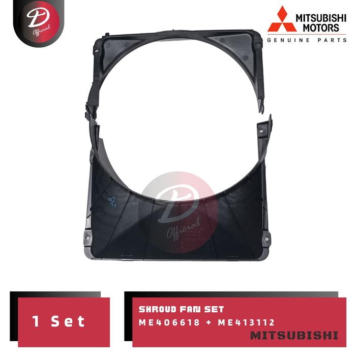 Jual Shroud Fan Rumah Kipas Radiator Canter PS125 PS110 ME413112 Set ...