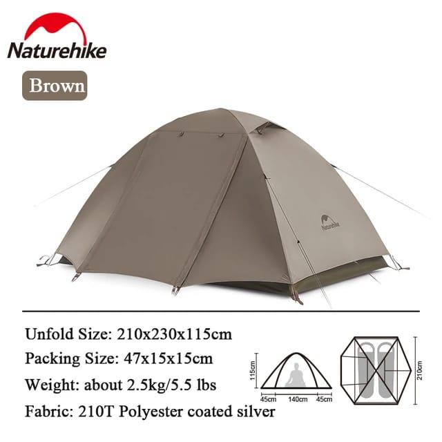 Jual Tenda naturehike cloud creek CNK2300ZP024 tenda camping 2P 3P tent ...