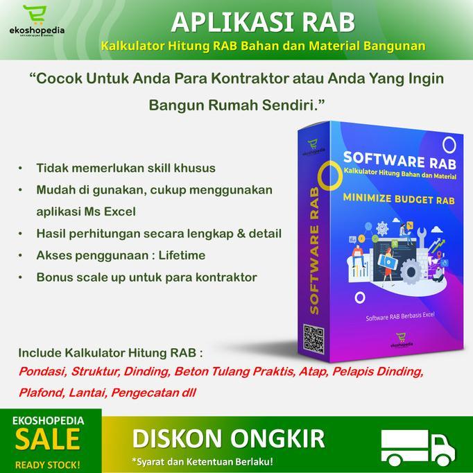 Jual Aplikasi RAB Pro Full Version - Hitung Bahan Material Bangunan ...