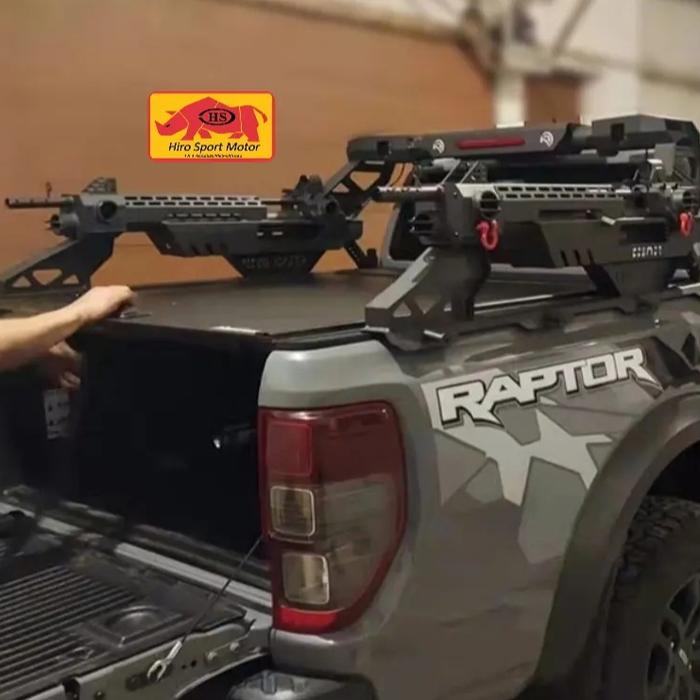 Jual paket tutup bak rollerlid + roll bar shooter hamer for hilux ...
