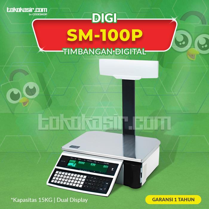 Jual TIMBANGAN DIGITAL CETAK LABEL BARCODE DIGI SM 100 P - DIGI SM 100P - Kota Surabaya - Toko ...