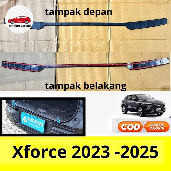 Jual sillplate belakang mitsubishi xforce x force 2023 2024 2025 hitam ...