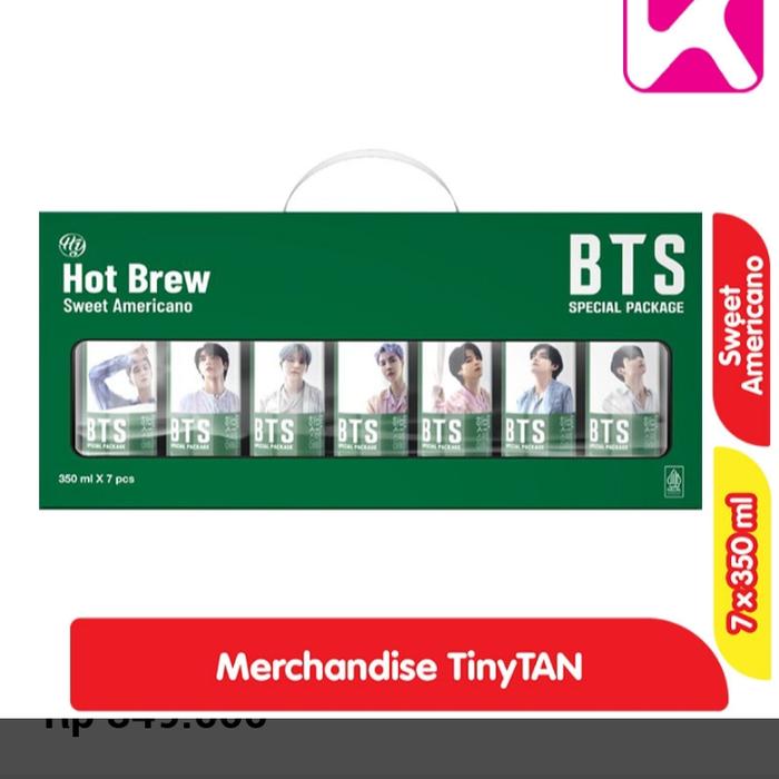 Jual BTS Coffee Kopi Sweet Americano Eksklusif Indonesia / BTS Special ...