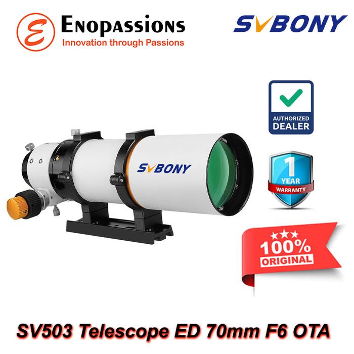 Jual Svbony SV503 Telescope ED 70mm F6 Extra Low Dispersion Refractor ...