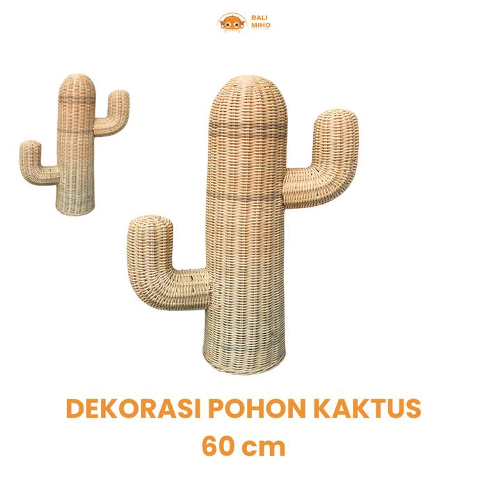 Jual Dekorasi Pohon Kaktus dari Rotan 60 cm - Dekorasi Kaktus - rattan ...
