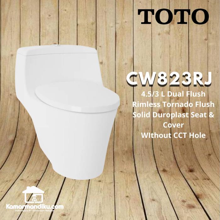 Promo Kloset/Closet TOTO CW823RJ/CW 823 RJ/CW823 RJ/CW 823RJ Avante Rimless Cicil 0% 3x ...
