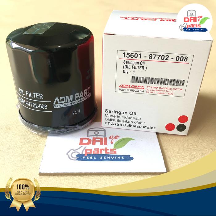 Jual Oli Filter Original 15601-87702 Avanza Xenia Terios Rush Granmax ...