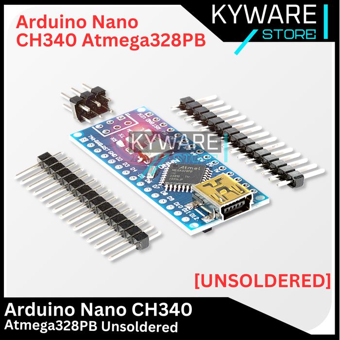 Jual Nano V3 Compatible Arduino Nano Board CH340 ATMEGA328P 5V Mini USB ...