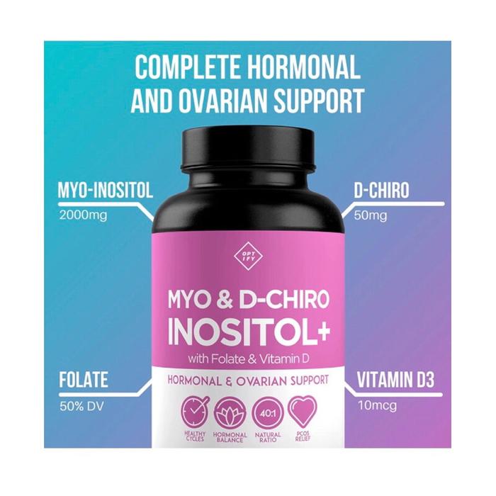 Jual Premium Inositol Supplement - Myo-Inositol and D-Chiro Inositol ...