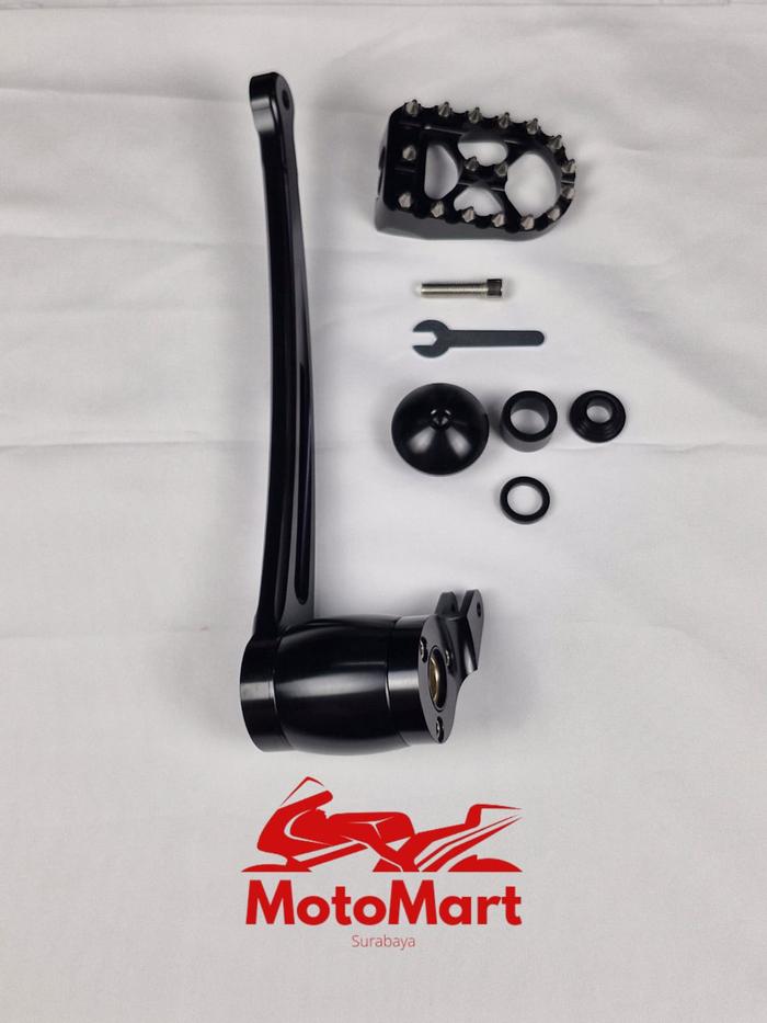 Jual Brake Lever MX Black Harley Davidson Touring 2014 Up Pedal Rem ...