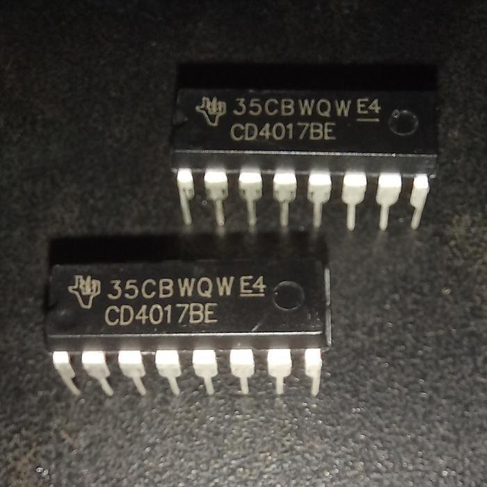 Jual IC 4017 CD4017 CMOS DECADE COUNTER - Kota Bekasi - pottershopTT ...